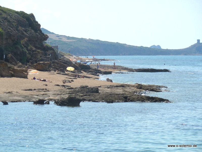 Sardinien, Porto Alabe am Meer, der Strand - O-Solemio